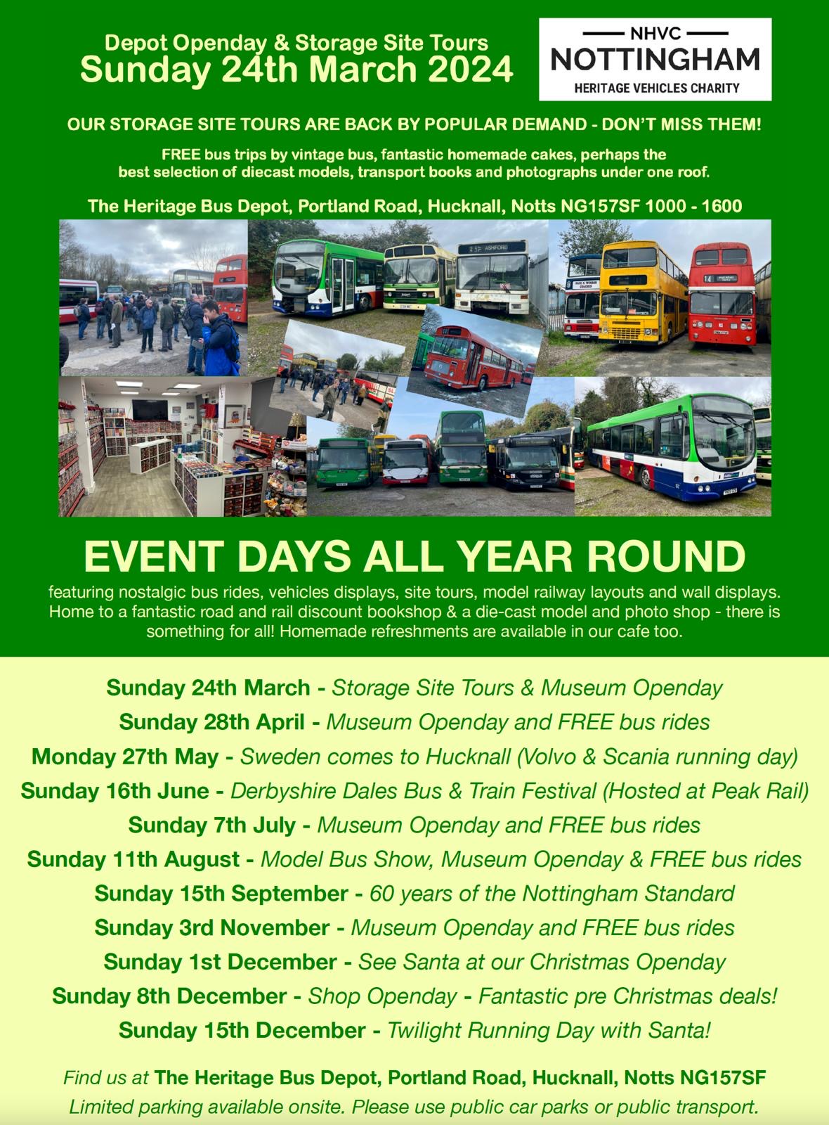 Events - Nottingham Heritage Vehicles